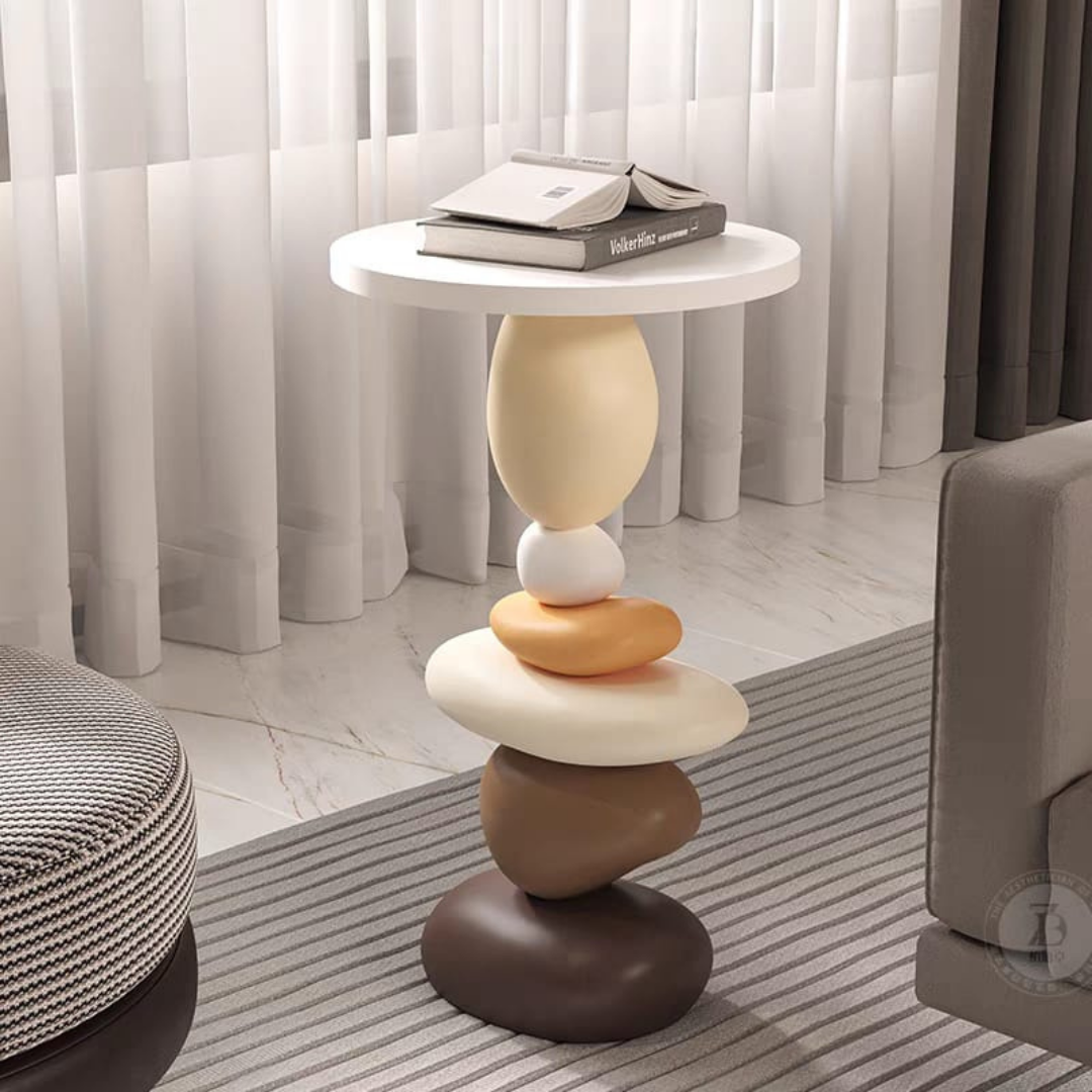 BAM pebbly coffee table | BlyntConcepts|