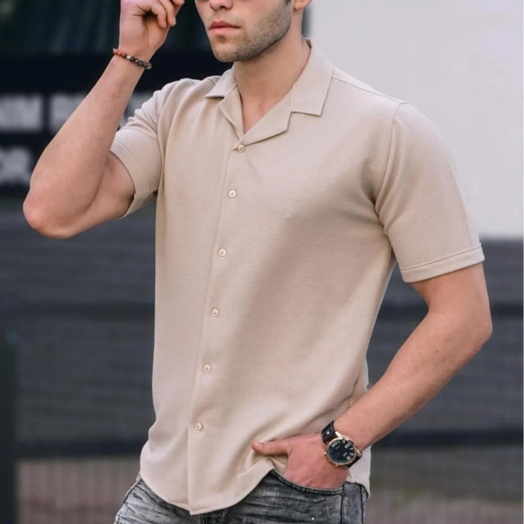 | BlyntConcepts| Beige Men's Shirt